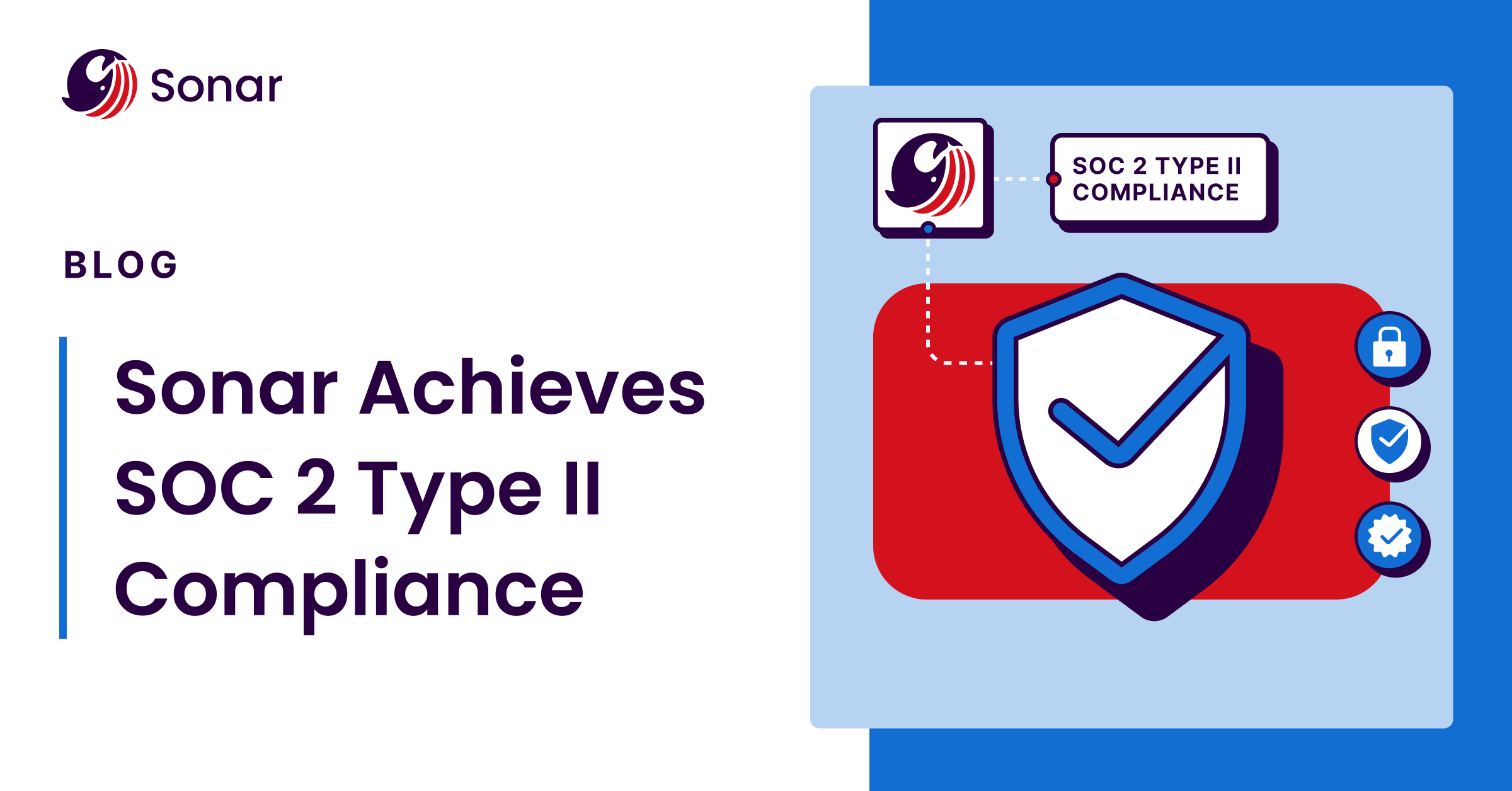 Sonar Earns SOC 2 Type II Compliance | Sonar